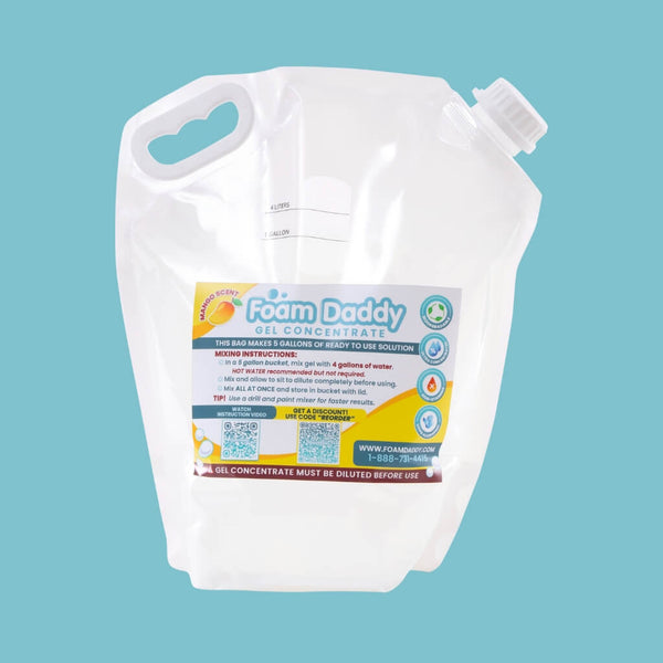 Mango Scented Foam Gel | FoamDaddy