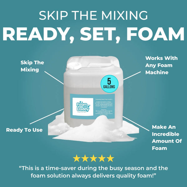 Party Foam Solution Machine for Sale | FoamDaddy