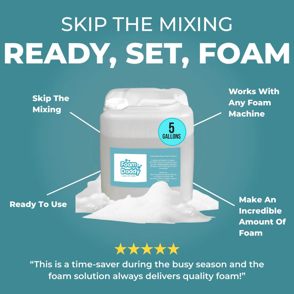 Liquid Foam Machine Solution | Foam Party & Snow Solution – FoamDaddy