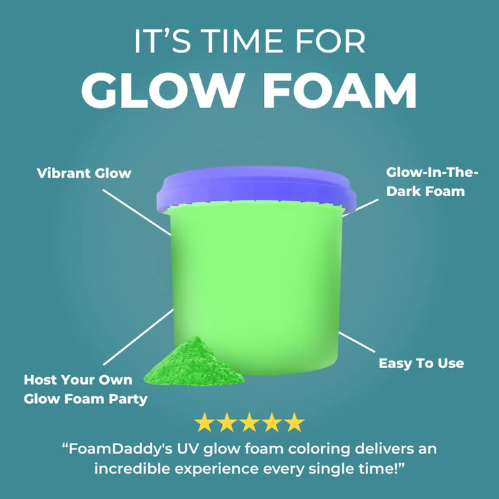 UV Glow Additive for Foam Machines | FoamDaddy