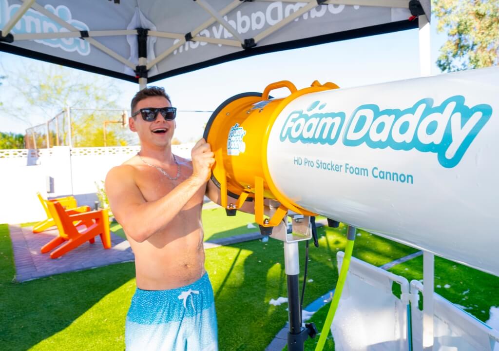 Foam Machine Rental & Sales | Order Online – FoamDaddy